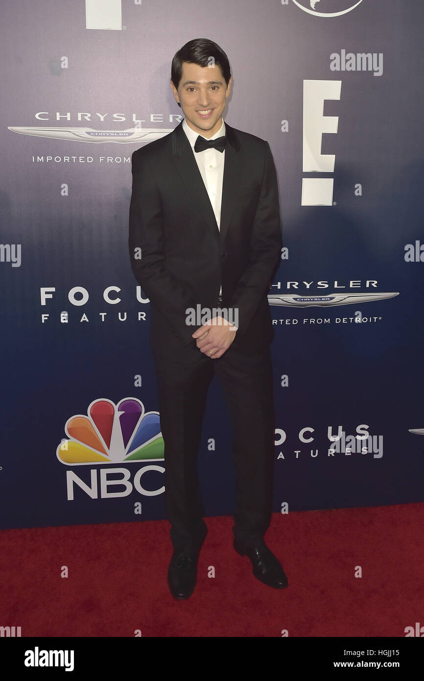 Beverly Hills, California. 8th Jan, 2017. Nicholas D'Agosto attends the ...
