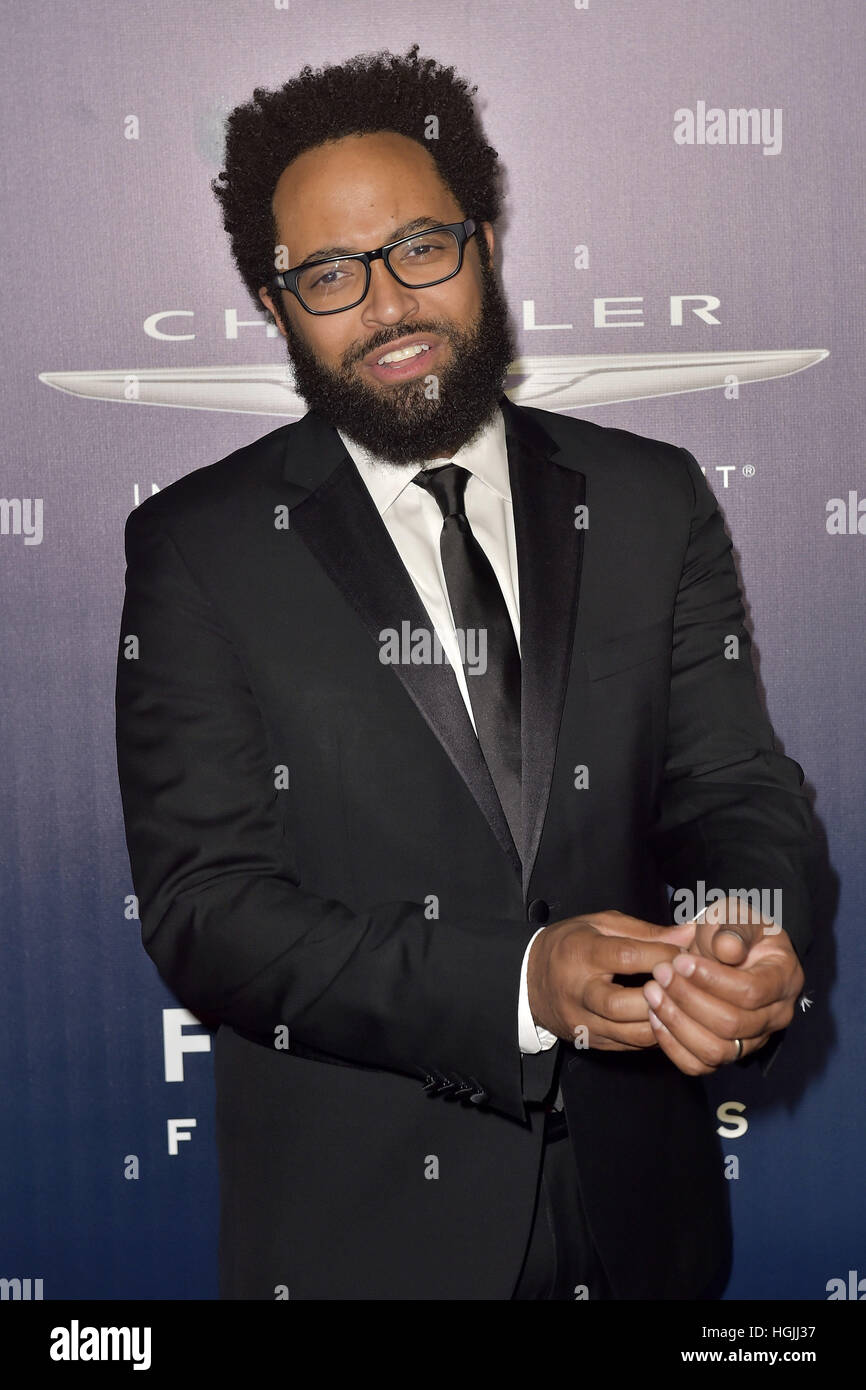 Beverly Hills, California. 8th Jan, 2017. Diallo Riddle attends the NBC ...