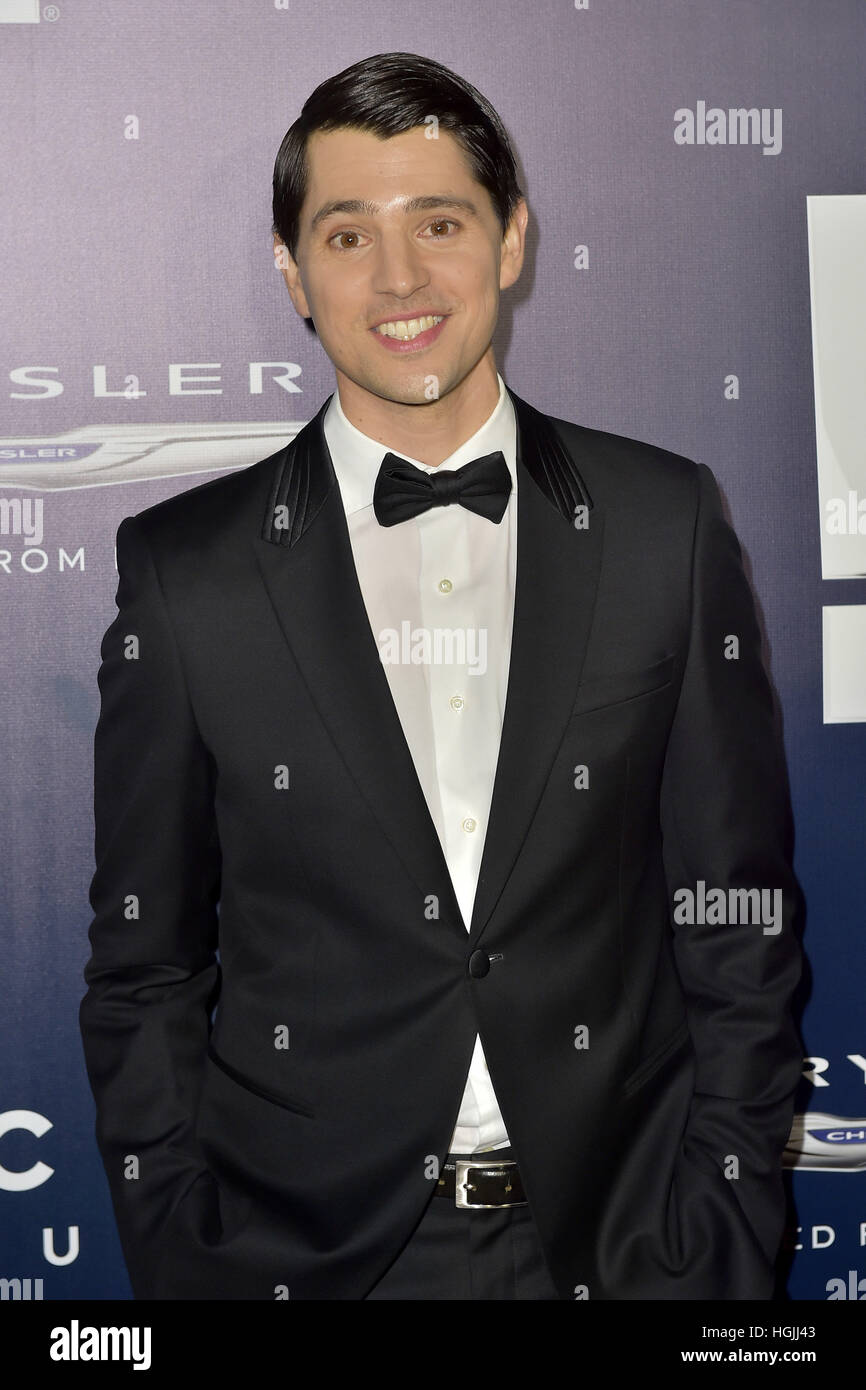 Beverly Hills, California. 8th Jan, 2017. Nicholas D'Agosto attends the ...