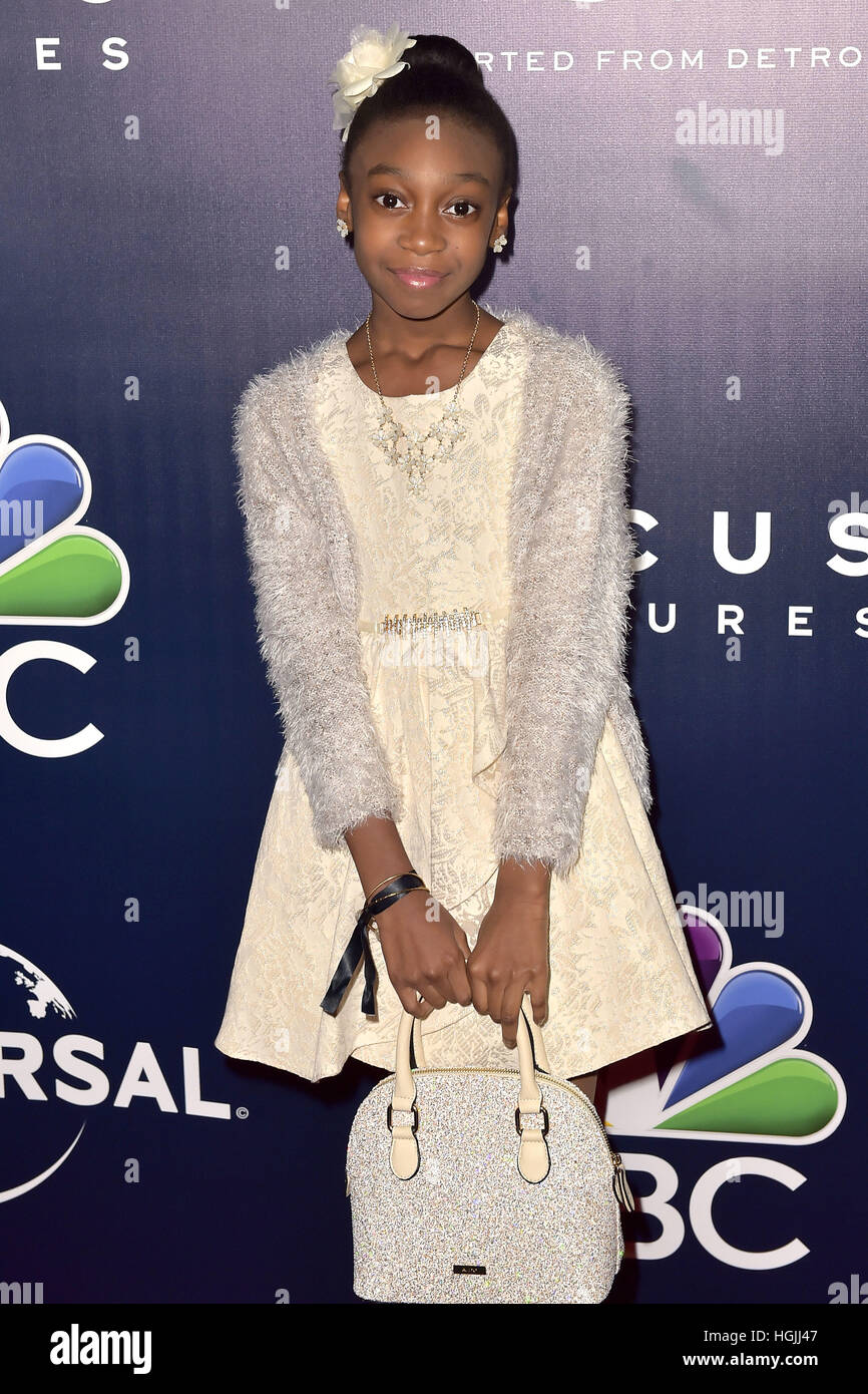 Beverly Hills, California. 8th Jan, 2017. Shahadi Wright Joseph attends ...