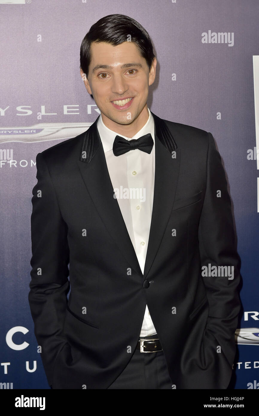 Beverly Hills, California. 8th Jan, 2017. Nicholas D'Agosto attends the ...