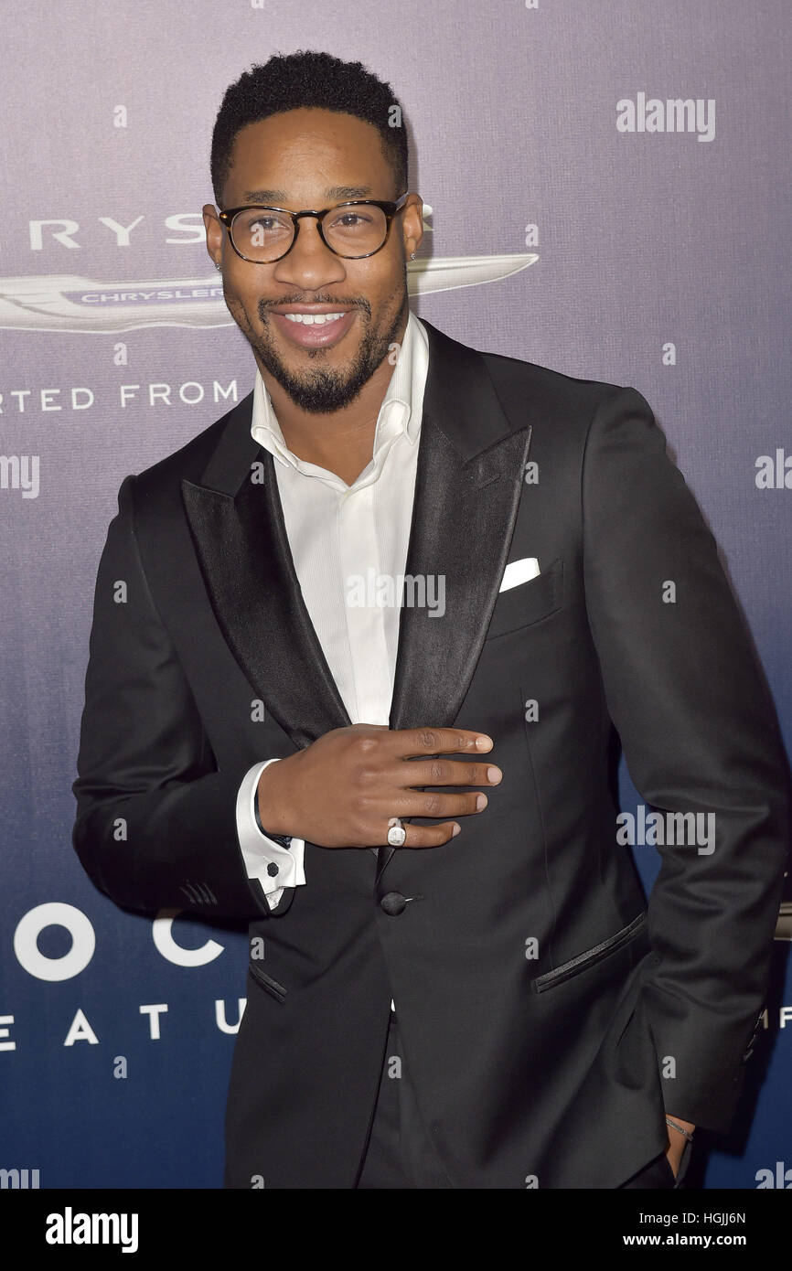 Beverly Hills, California. 8th Jan, 2017. Aaron Jennings attends the ...