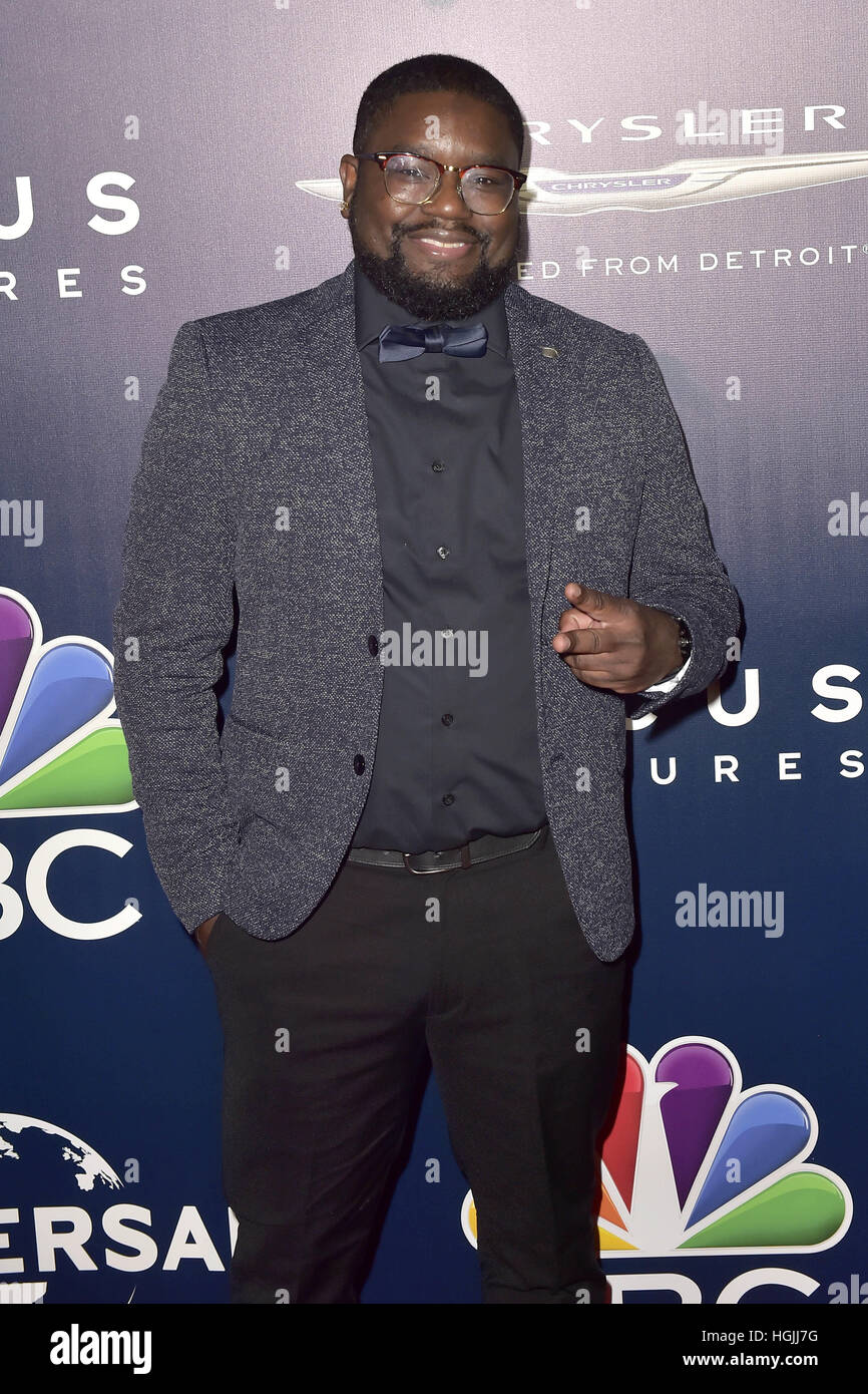 Beverly Hills, California. 8th Jan, 2017. Lil Rel Howery attends the ...