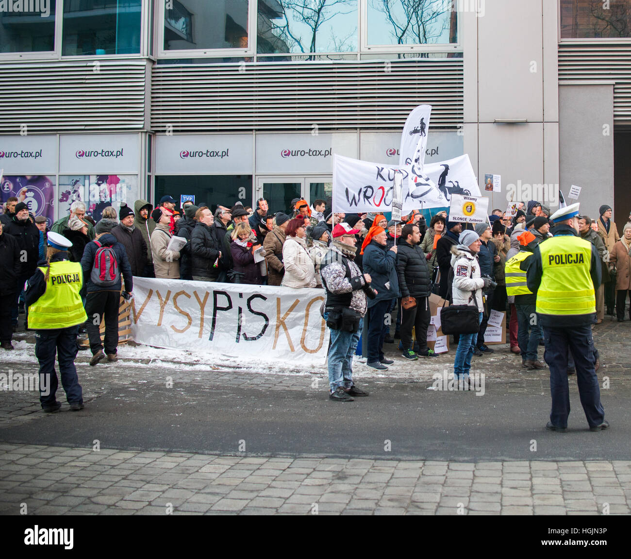 Anti kaczynski demonstration hi-res stock photography and images - Alamy