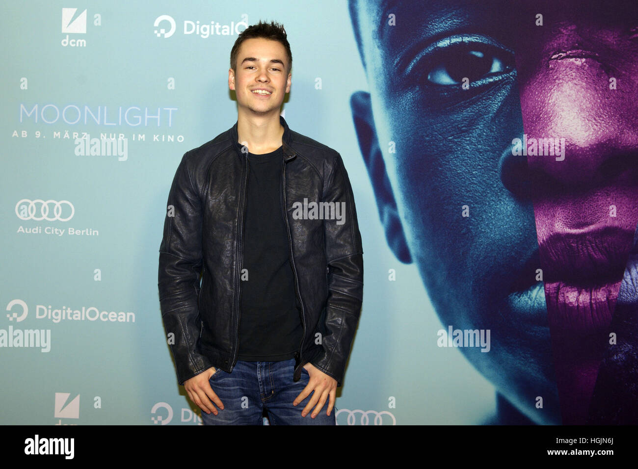 Berlin, Germany. 20th Jan, 2017. Louis Held attends the 'Moonlight ...