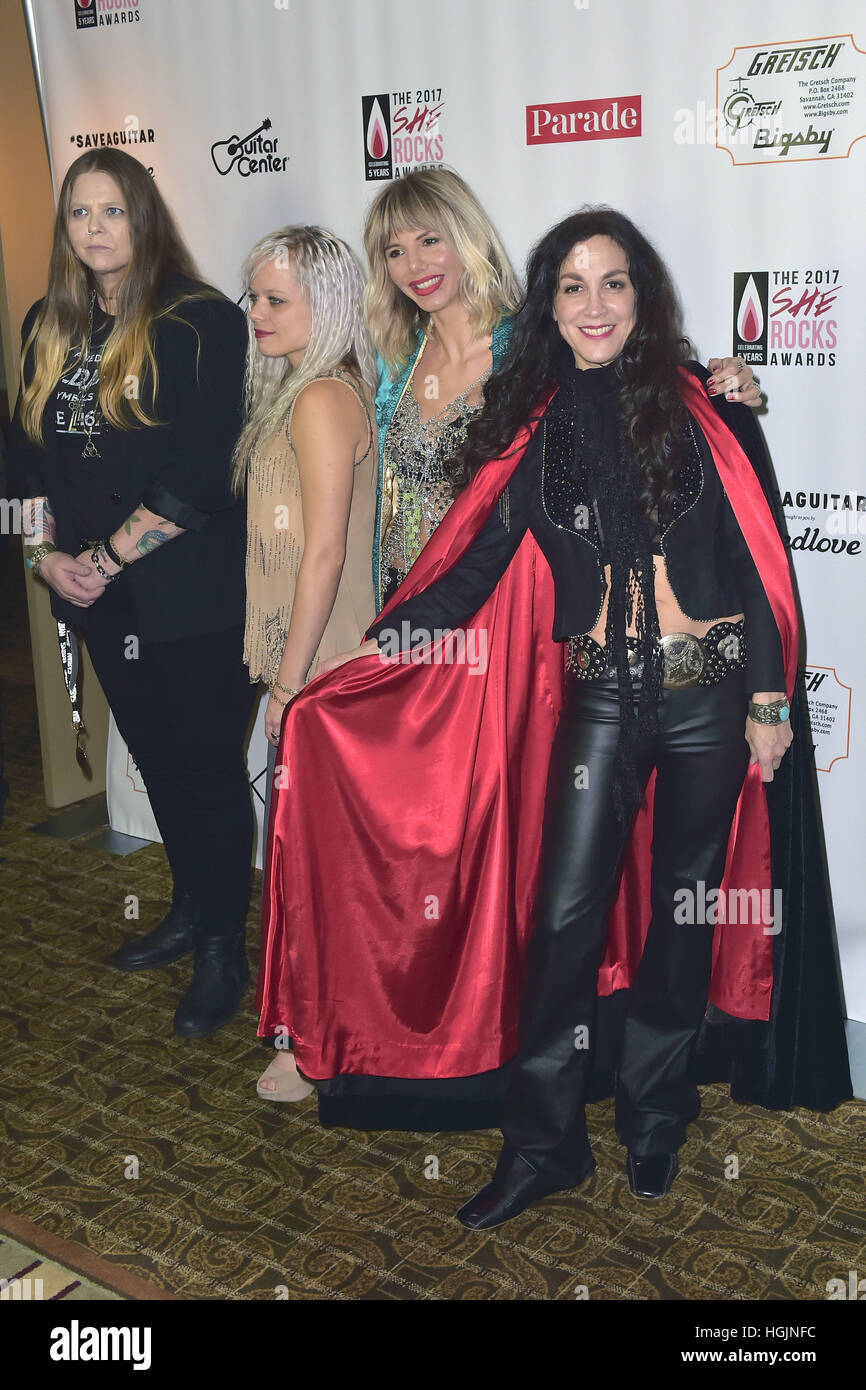 Anaheim, California. 20th Jan, 2017. Steph Paynes attends the 5th She ...