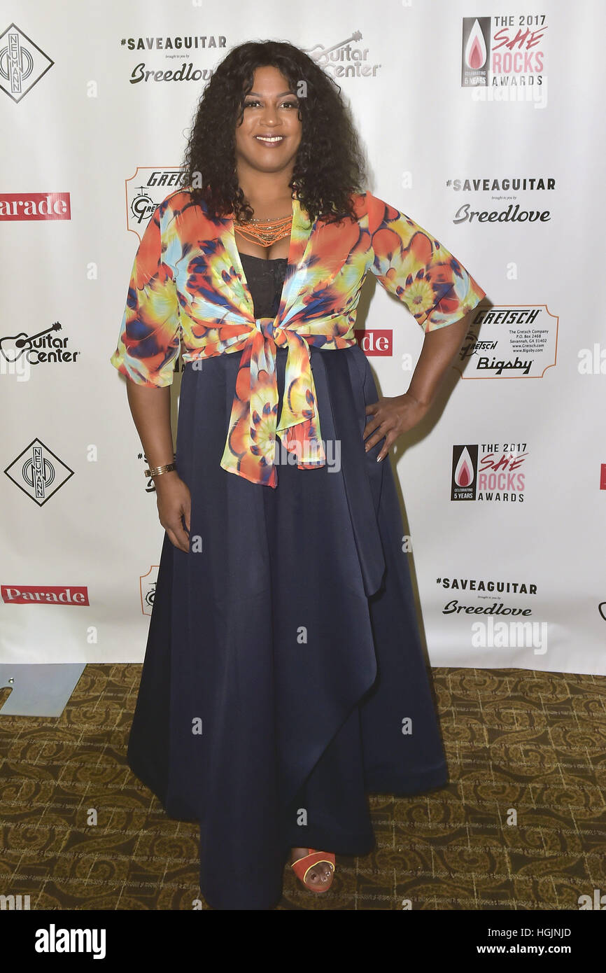 Anaheim, California. 20th Jan, 2017. Charyn Harris attends the 5th She ...