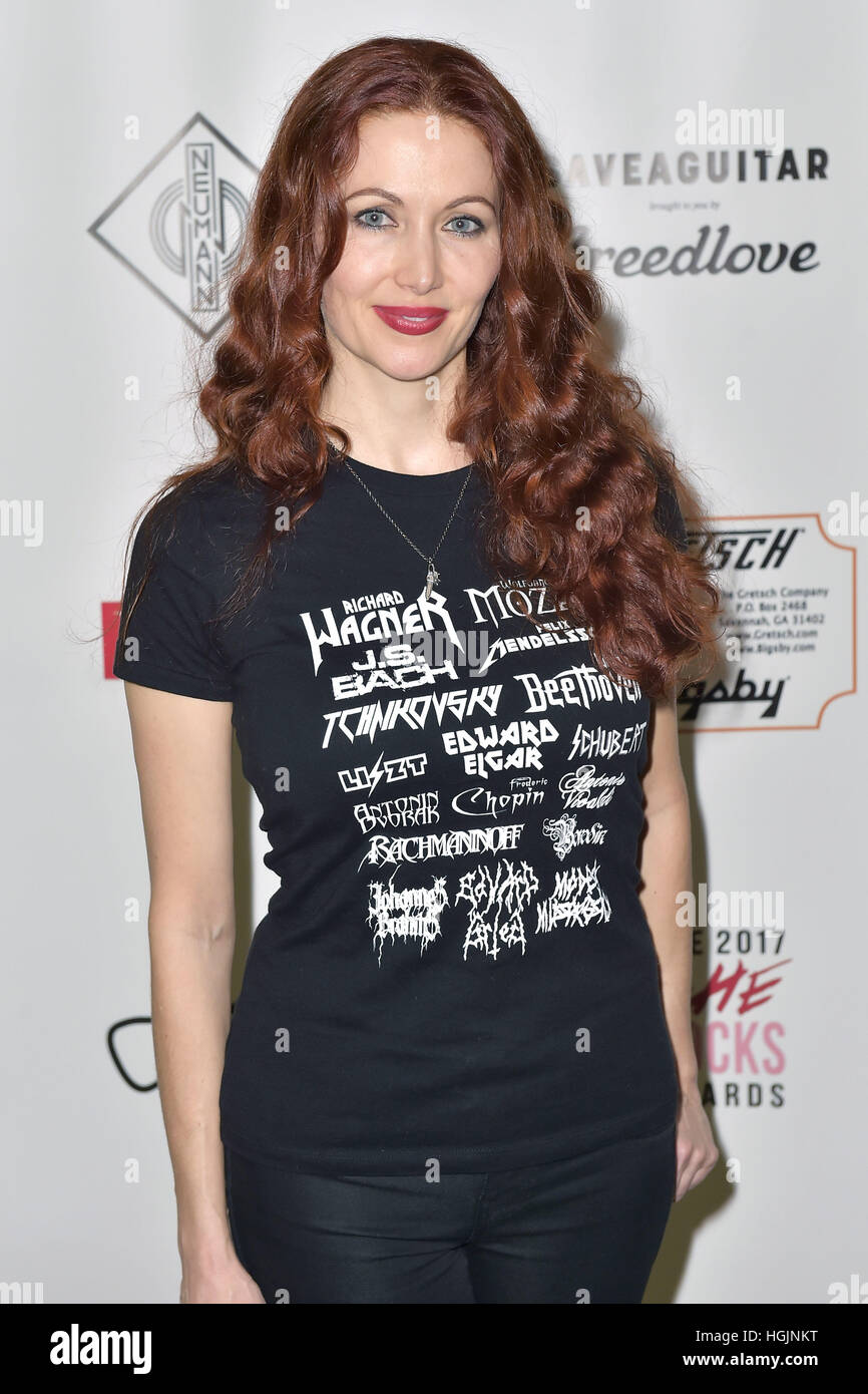 Anaheim, California. 20th Jan, 2017. Gretchen Menn attends the 5th She ...