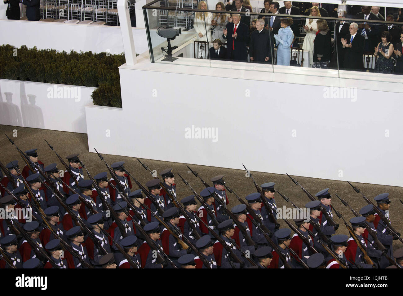 Washington, DC, USA. 20th Jan, 2017. The VMI Corps of Cadets from ...