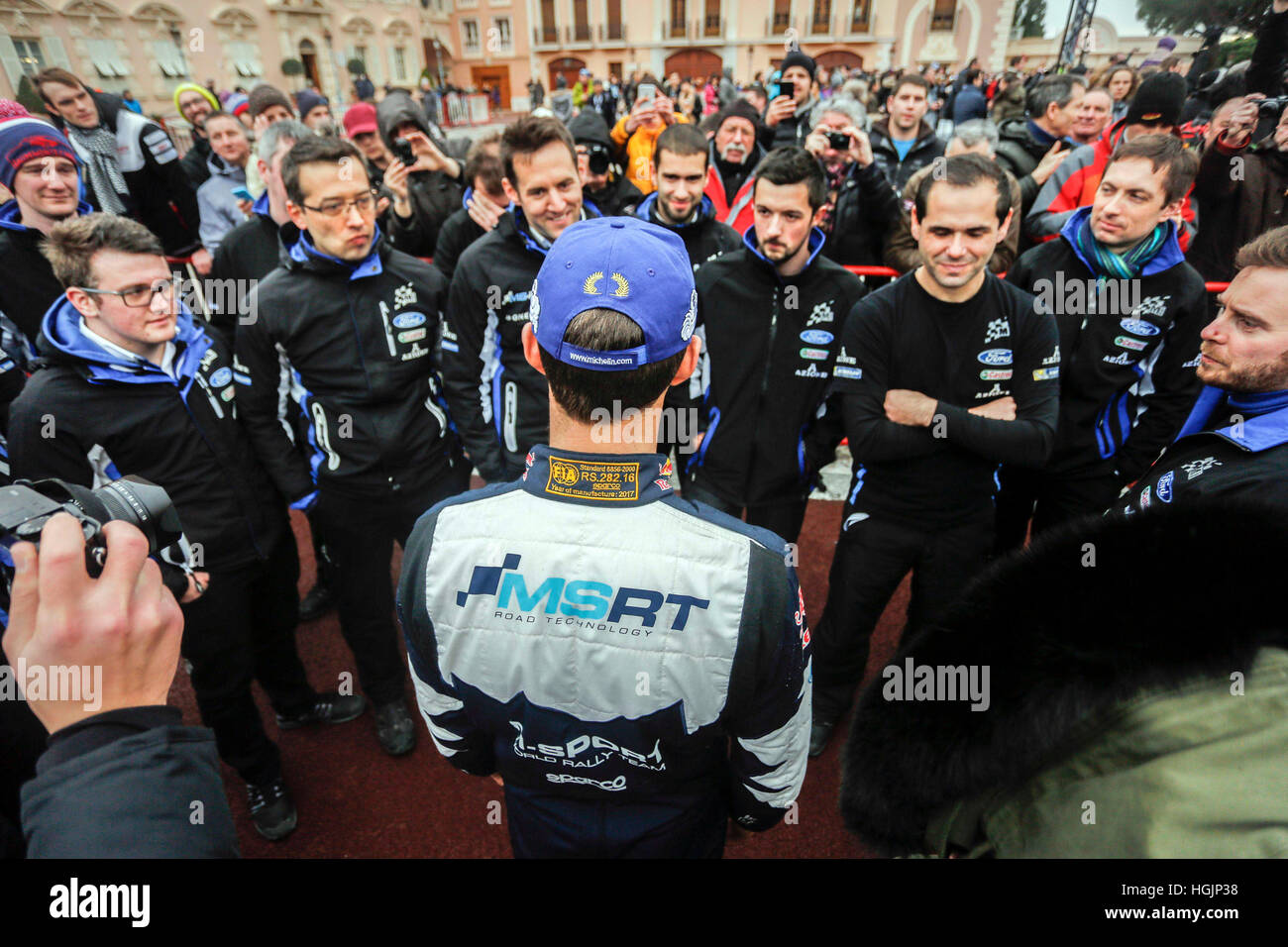 Monte Carlo, Monaco. 22nd January, 2017. 2017 WRC Monte Carlo Rally ...