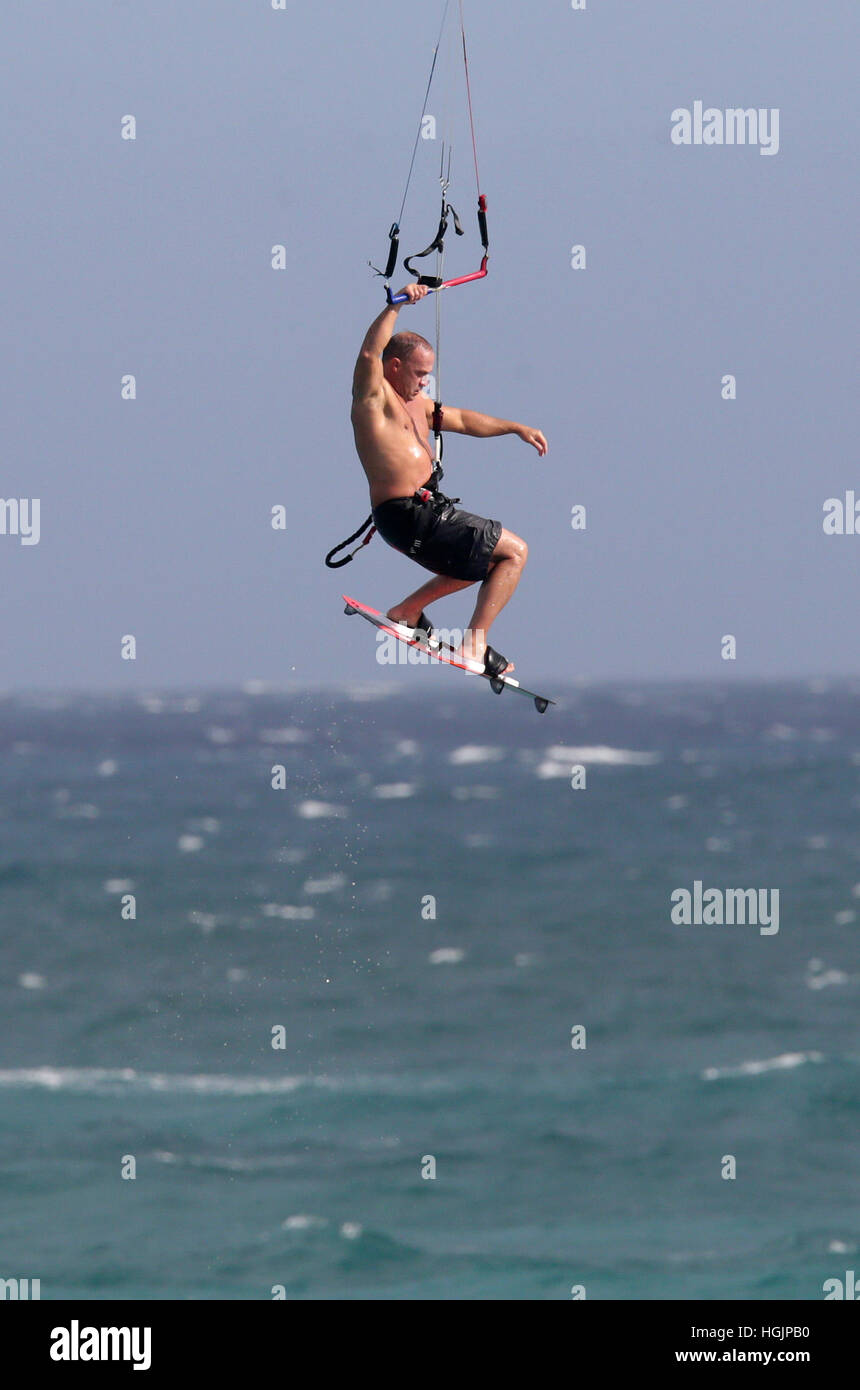 Florida, USA. 22nd Jan, 2017. Ryan Forney of West Palm Beach gets ...