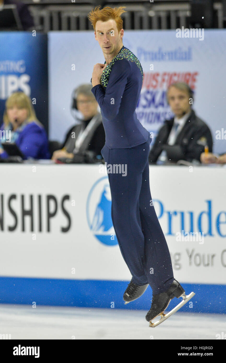 Kansas City, Missouri, USA. 22nd Jan, 2017. Sean Rabbitt performs ...