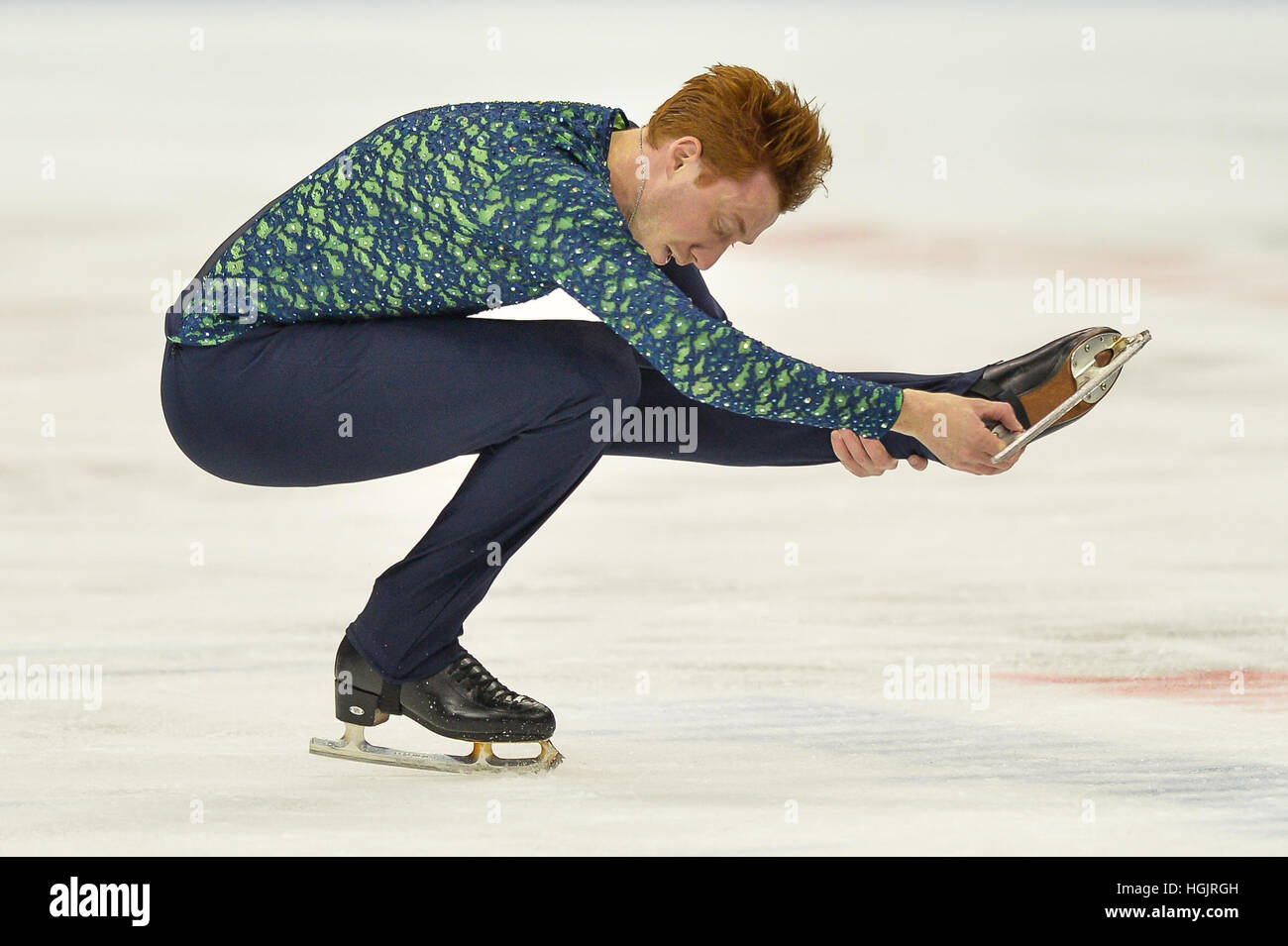 Kansas City, Missouri, USA. 22nd Jan, 2017. Sean Rabbitt performs ...