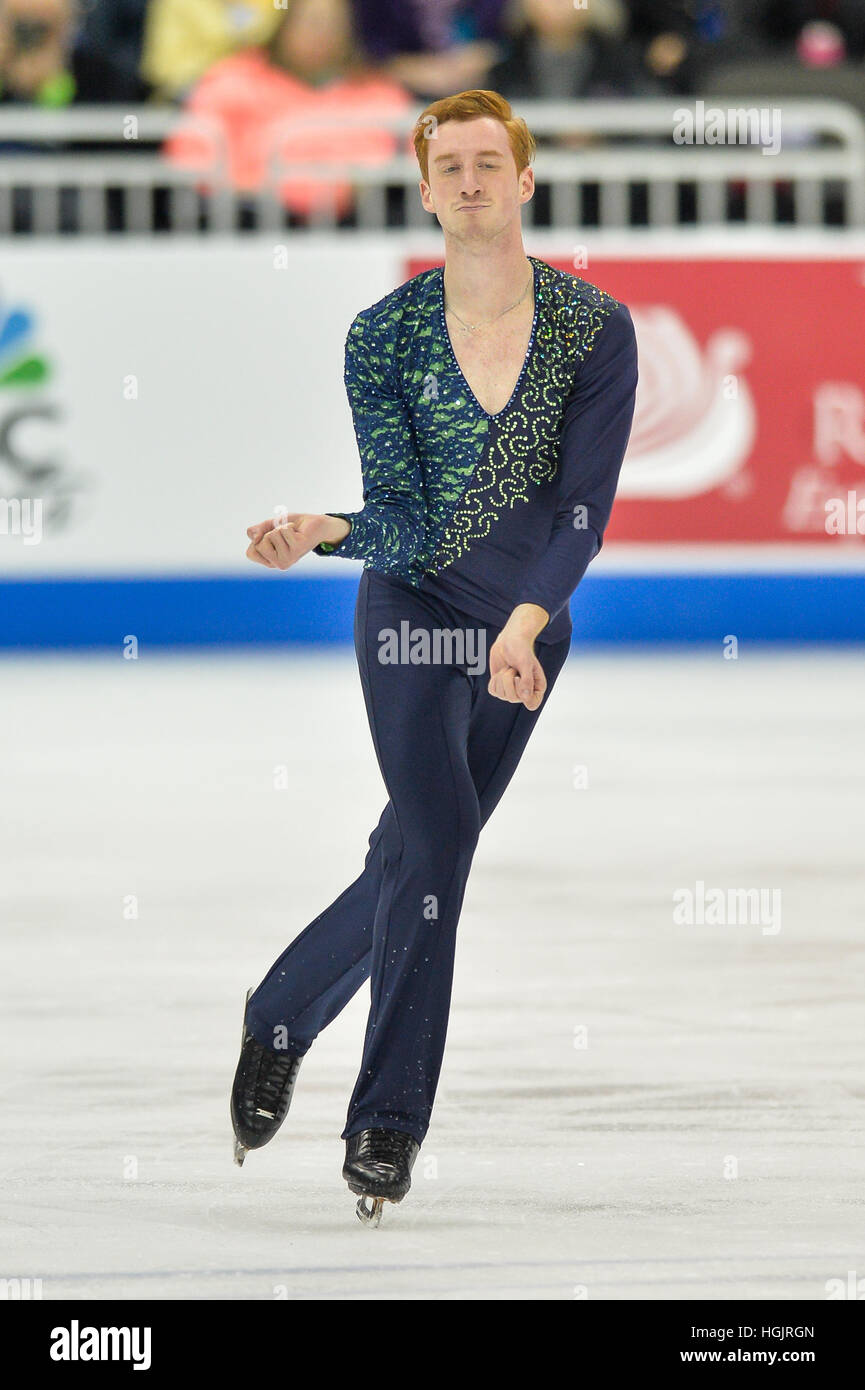 Kansas City, Missouri, USA. 22nd Jan, 2017. Sean Rabbitt performs ...