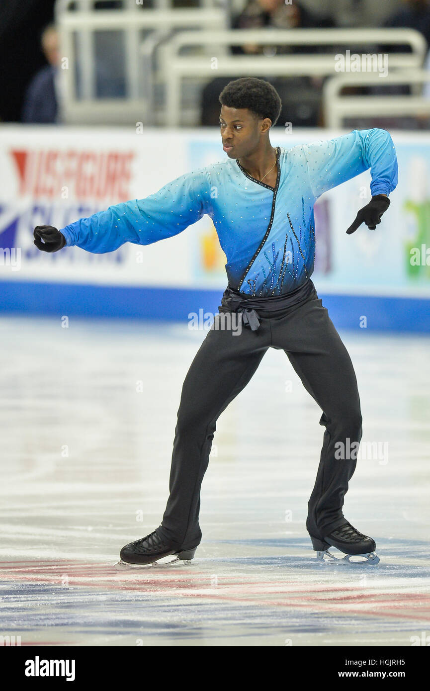 Kansas City, Missouri, USA. 22nd Jan, 2017. Emmanuel Savary performs ...