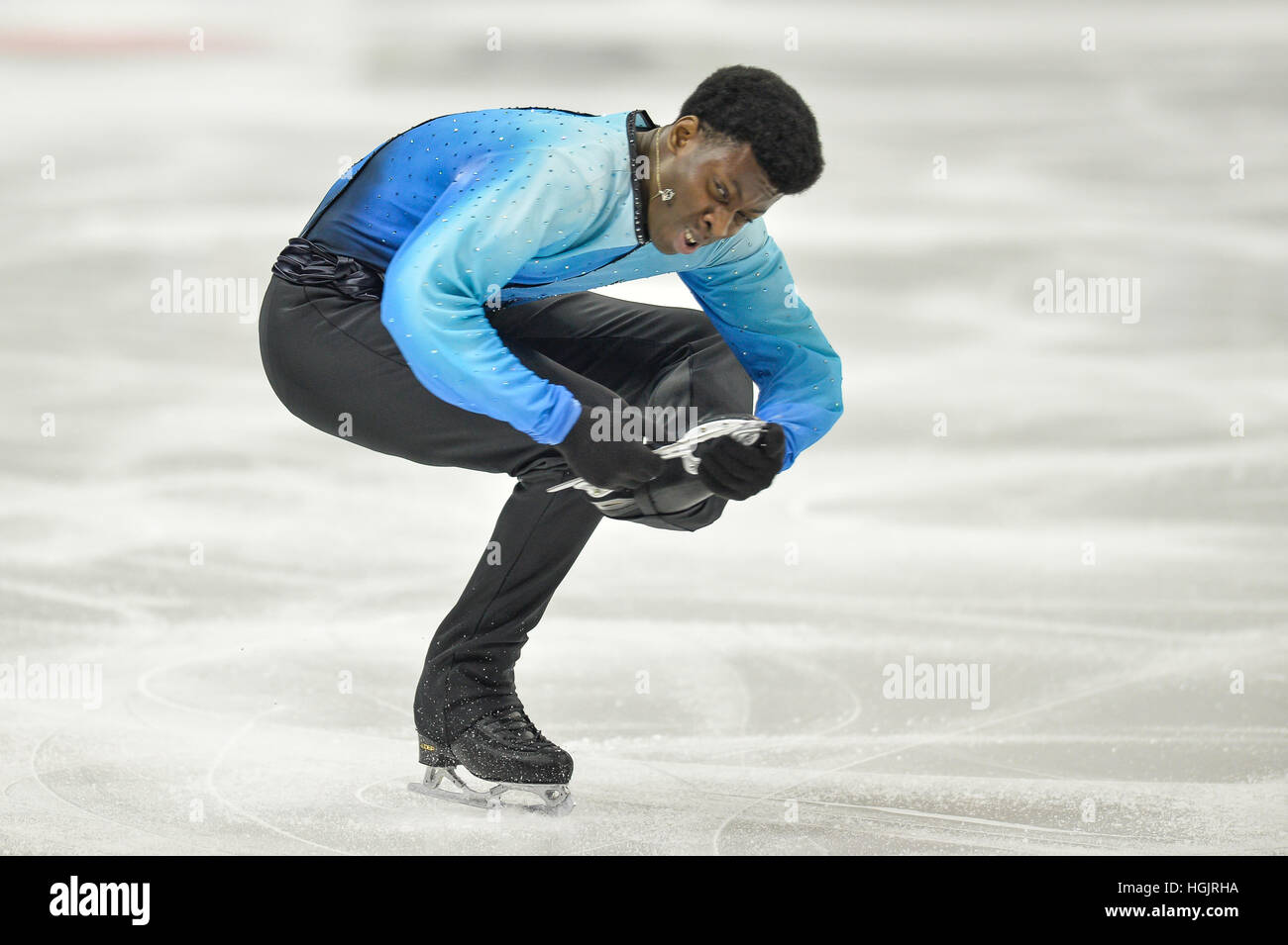 Kansas City, Missouri, USA. 22nd Jan, 2017. Emmanuel Savary performs ...