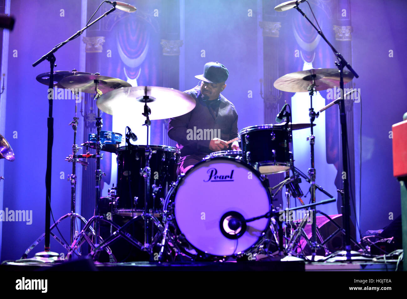 Hollywood, USA. 21st Jan, 2017. Terence Higgins performs at The Last ...