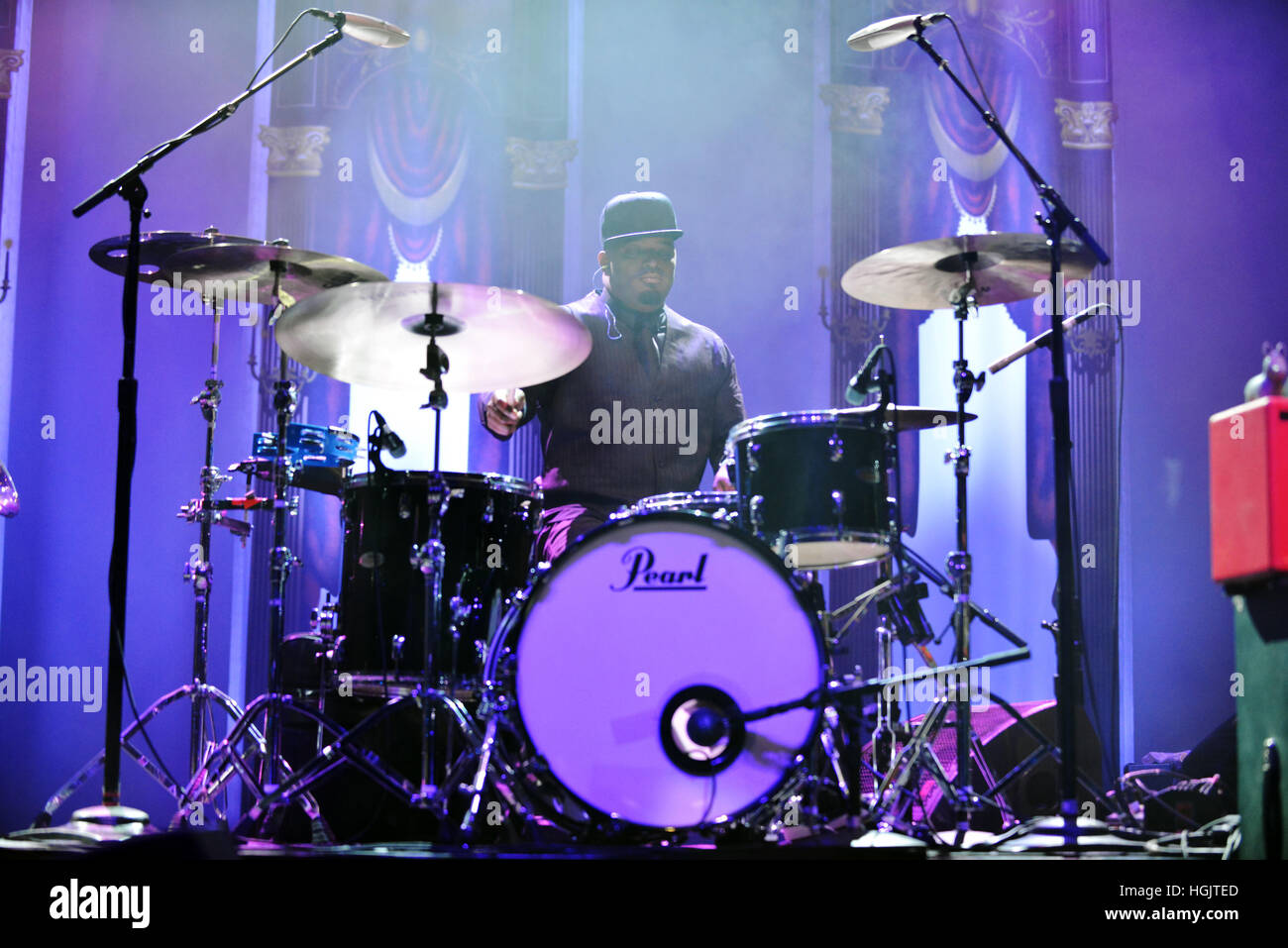 Hollywood, USA. 21st Jan, 2017. Terence Higgins performs at The Last ...