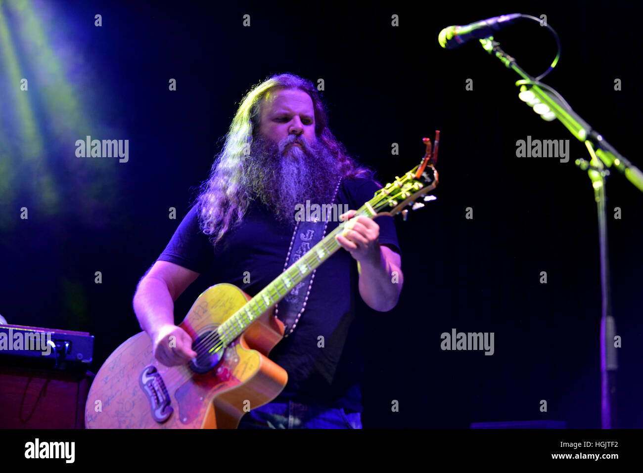 Hollywood, USA. 21st Jan, 2017. Jamey Johnson performs at The Last ...