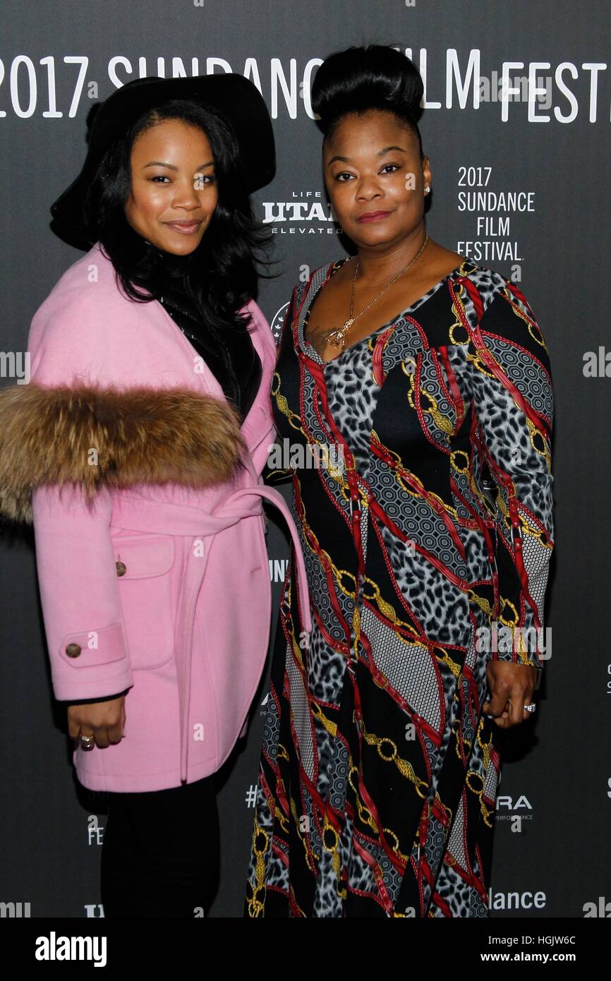 Park City, USA. 22nd Jan, 2017. Chante Adams, Roxanne Shante at ...