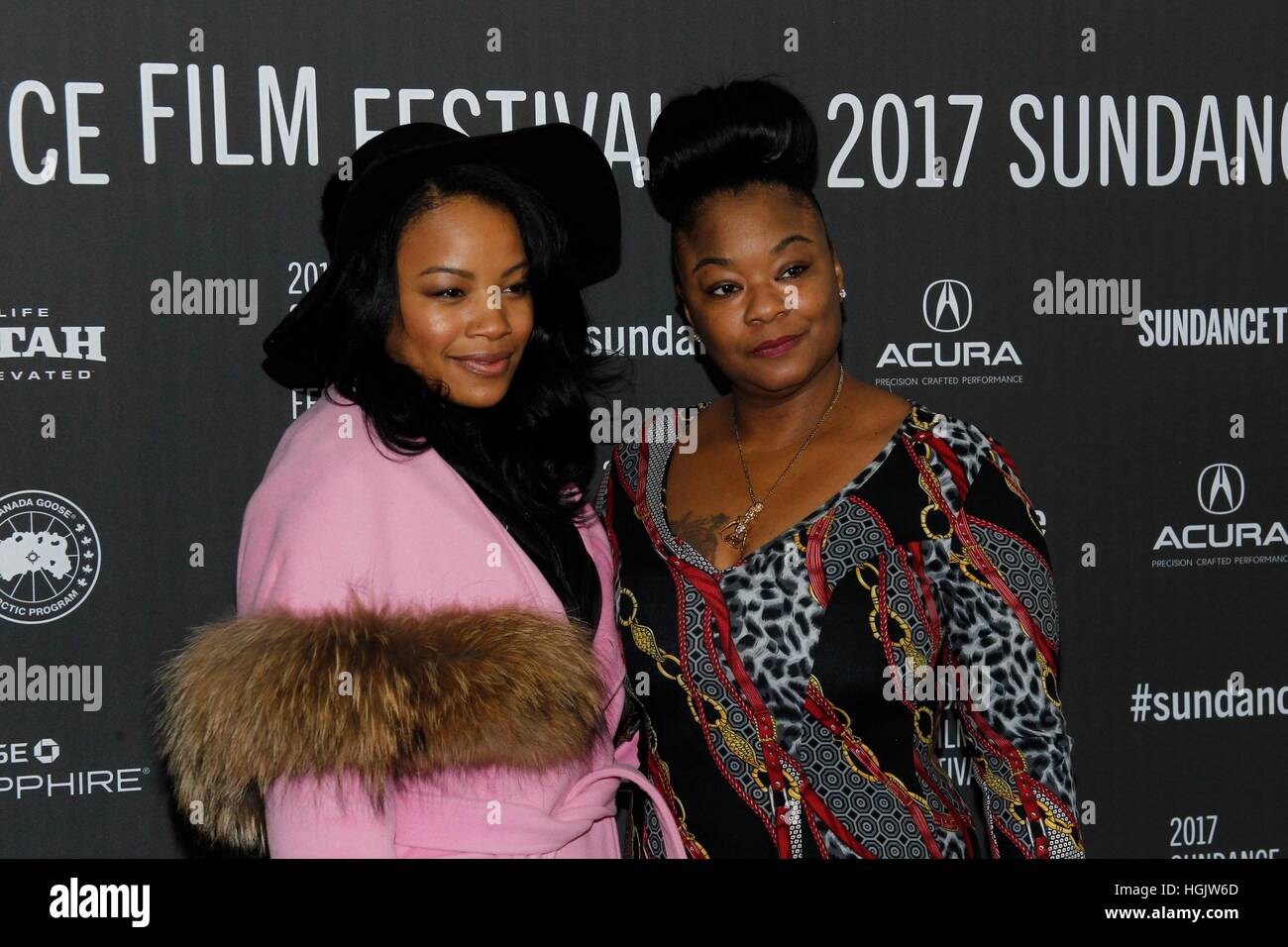 Park City, USA. 22nd Jan, 2017. Chante Adams, Roxanne Shante at ...