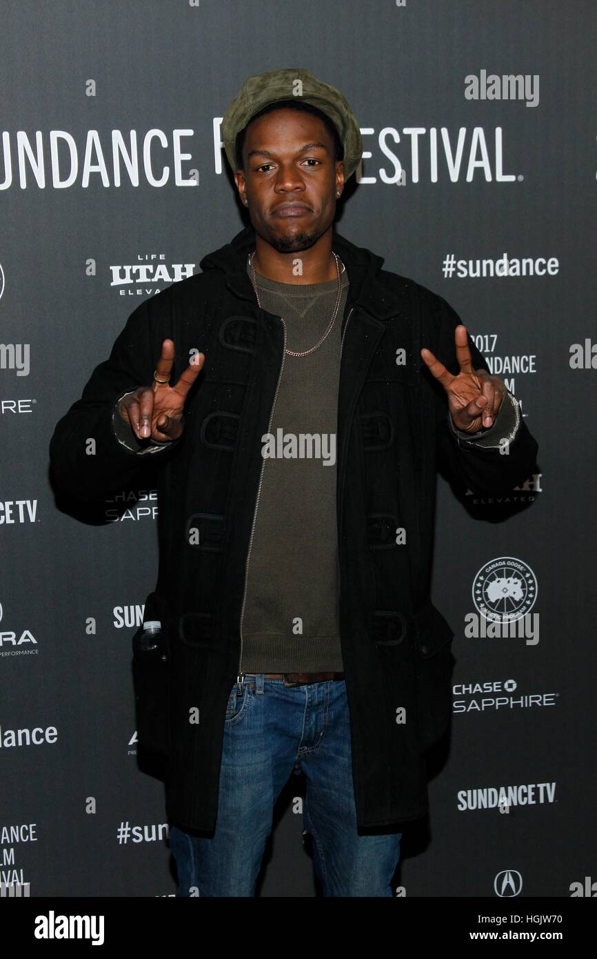 Park City, USA. 22nd Jan, 2017. Curtiss Cook Jr at arrivals for the ...