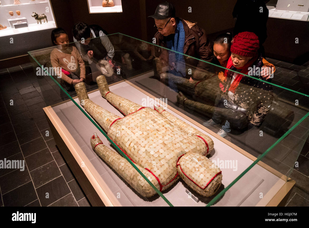Jade burial suit hi-res stock photography and images - Alamy