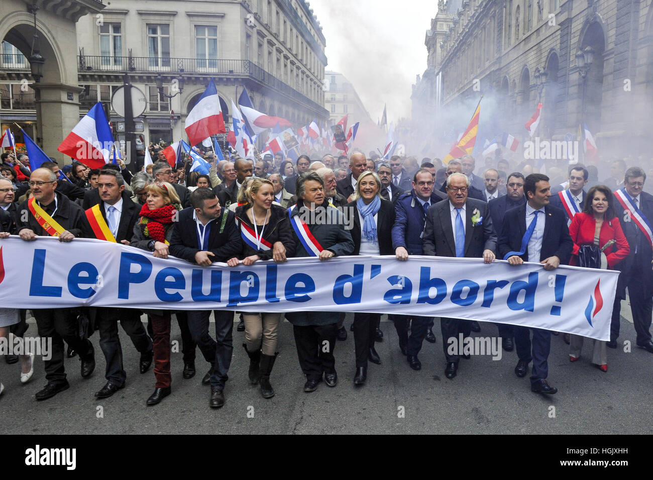 Fn french political party hi-res stock photography and images - Alamy