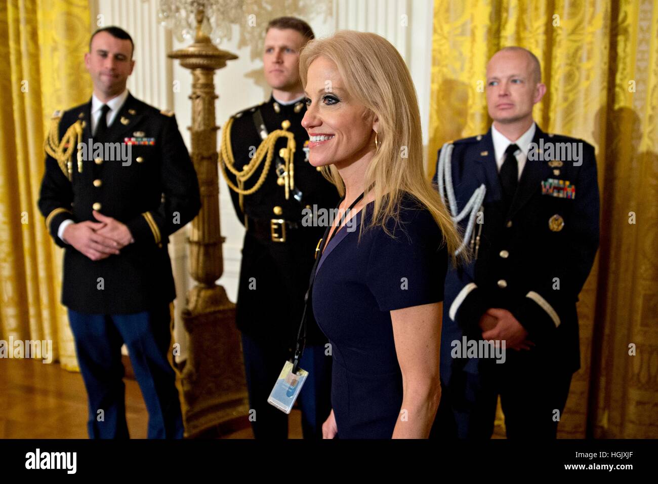 Kellyanne conway inauguration hi-res stock photography and images - Alamy