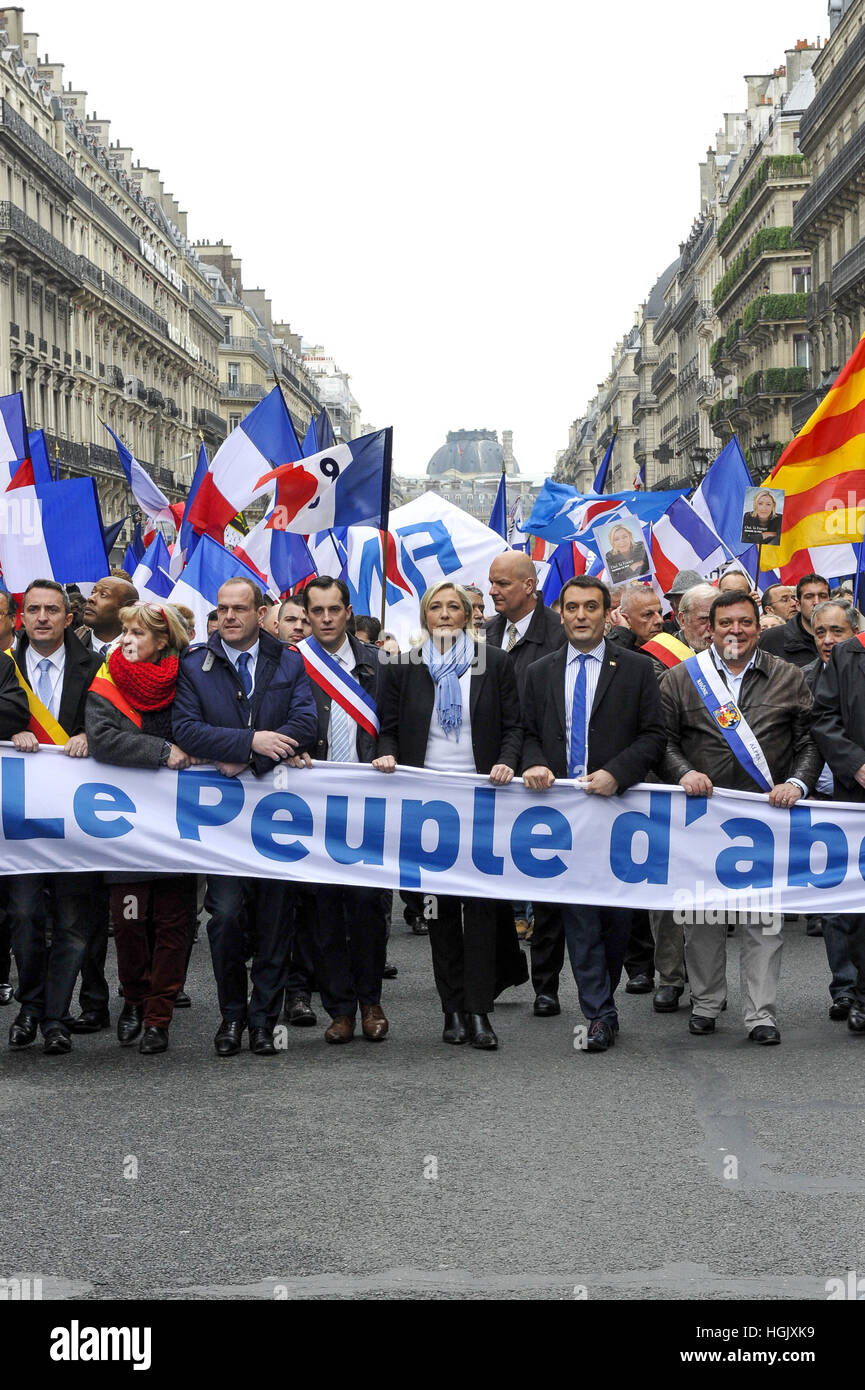 Fn french political party hi-res stock photography and images - Alamy