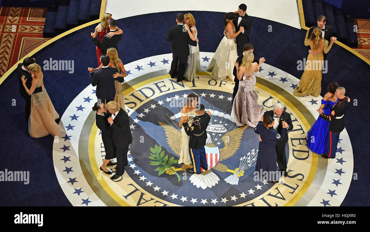 President Donald Trump and First Lady Melanie Trump and Vice-President ...