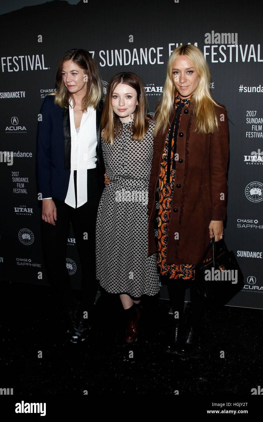 Analeigh Tipton, Emily Browning, Chloe Sevigny at arrivals for GOLDEN ...