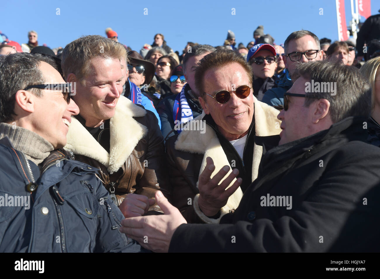 Patrick Knapp Schwarzenegger (nephew of Arnold Schwarzenegger, L-R ...
