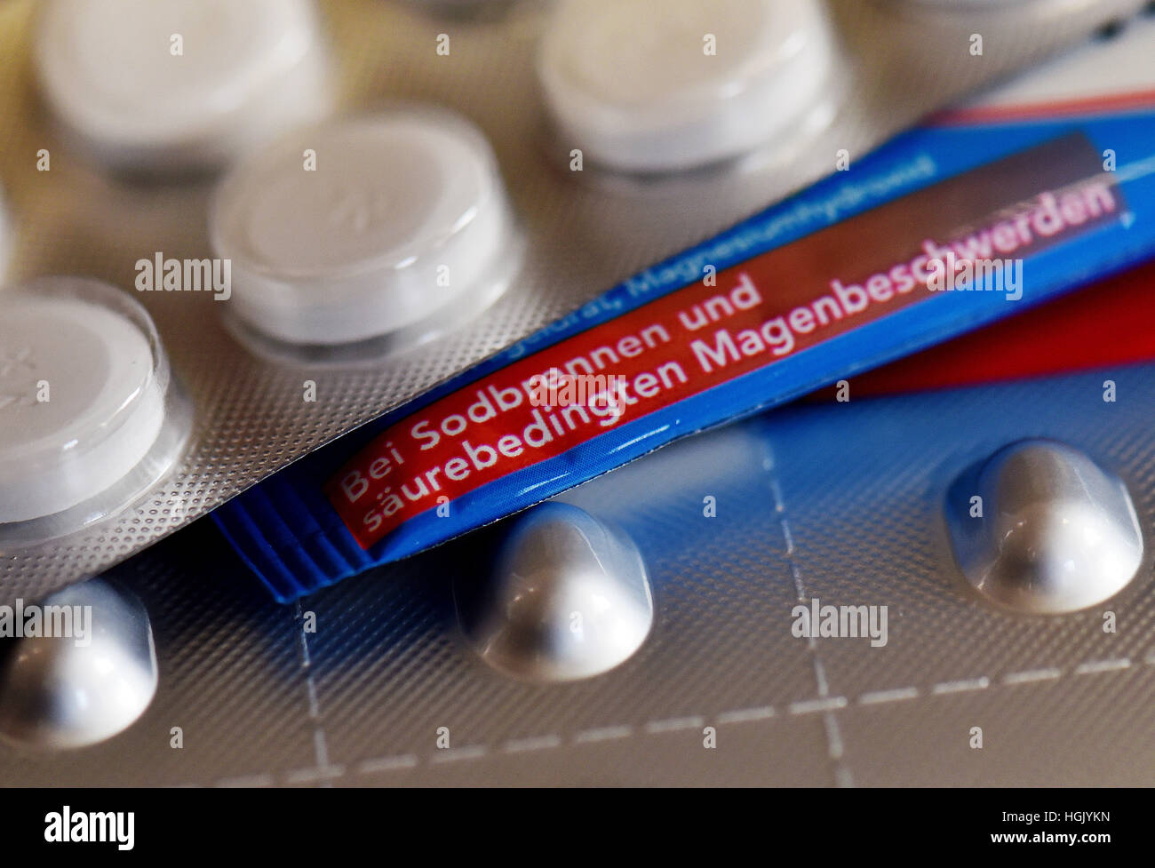 Frankfurt, Germany. 23rd Jan, 2017. Different packaged medine tablets ...