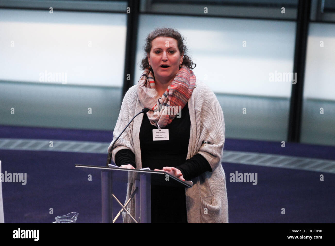 City Hall, London, UK. 23rd Jan, 2017. Rabbi Debbie Young-Somers ...