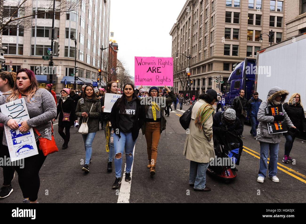 Washington, DC, USA. 21st Jan, 2017. in attendance for Women's March on ...
