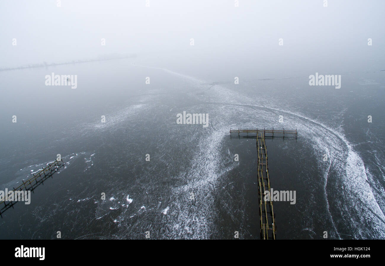 Damme, Germany. 23rd Jan, 2017. dpatopimages - The photo made by a ...