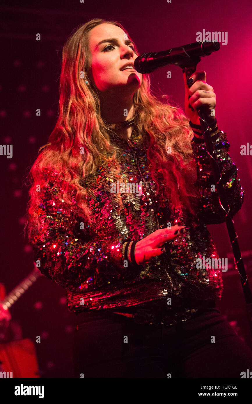 Milan, Italy. 22nd Jan, 2017. The American singer-songwriter and ...