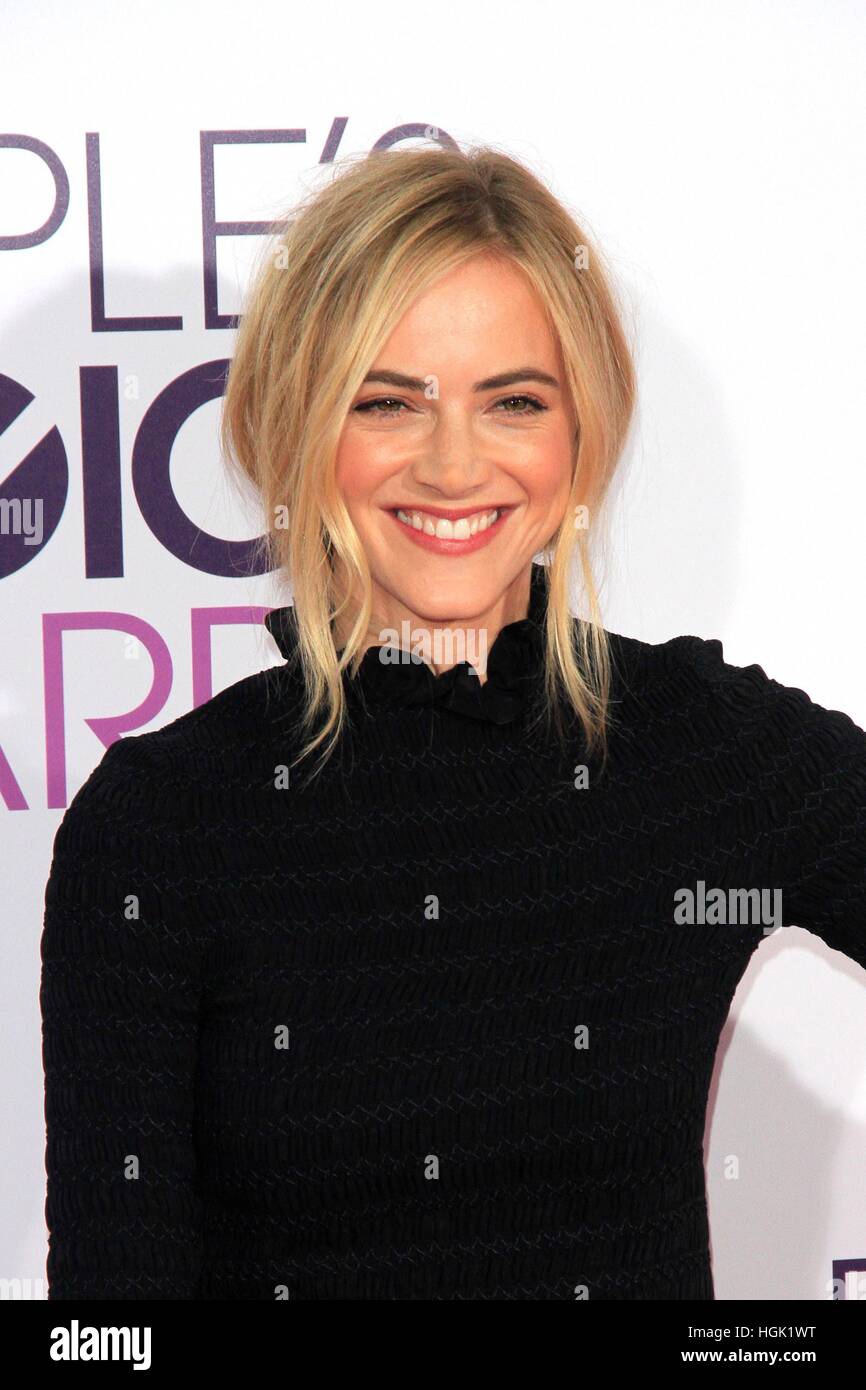Los Angeles, CA, USA. 18th Jan, 2017. Emily Wickersham at arrivals for ...