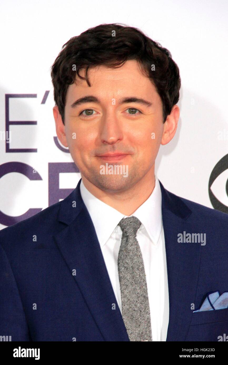 Los Angeles, CA, USA. 18th Jan, 2017. Matt Cook at arrivals for People ...