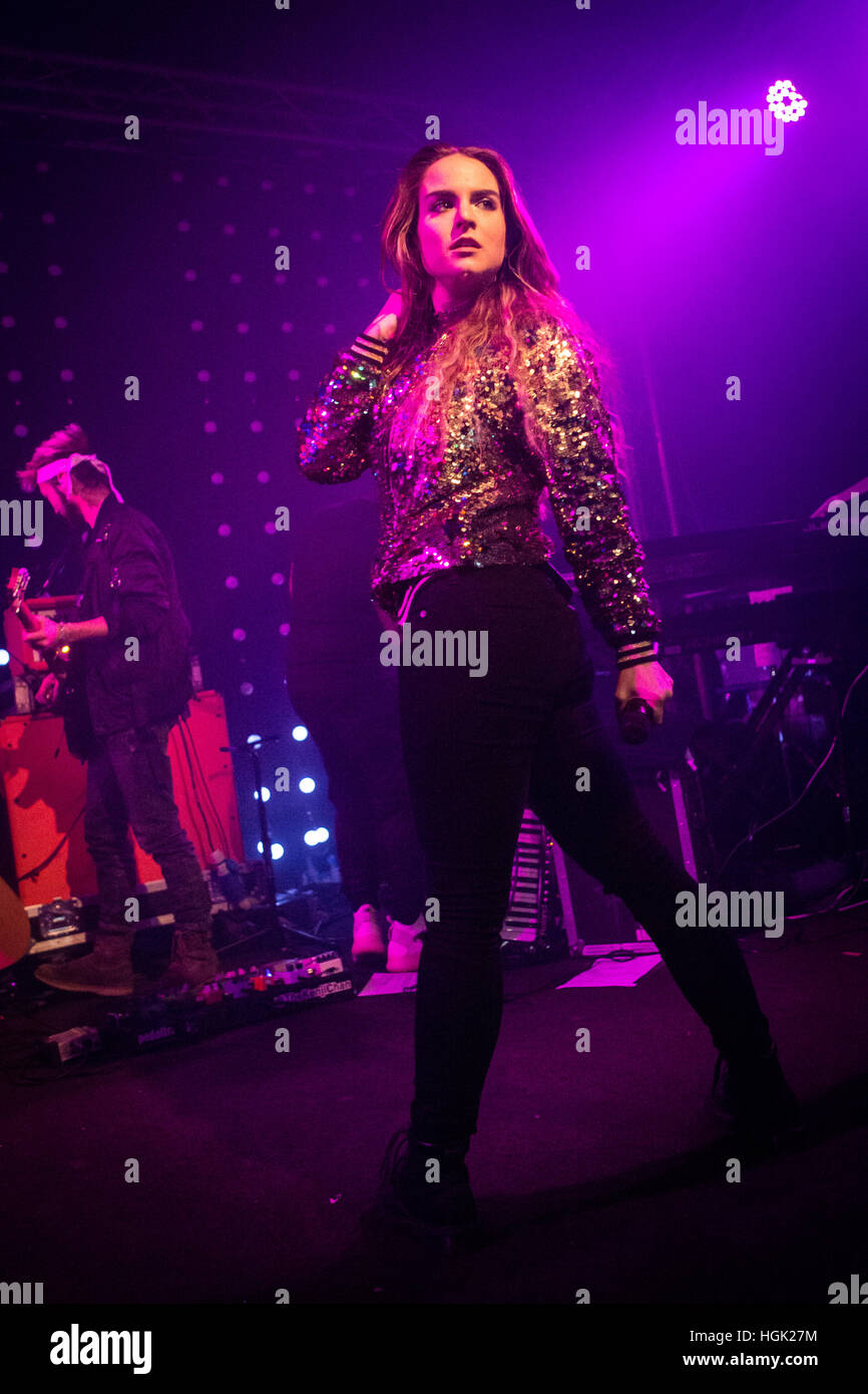 Milan, Italy. 22nd Jan, 2017. The American singer-songwriter and ...