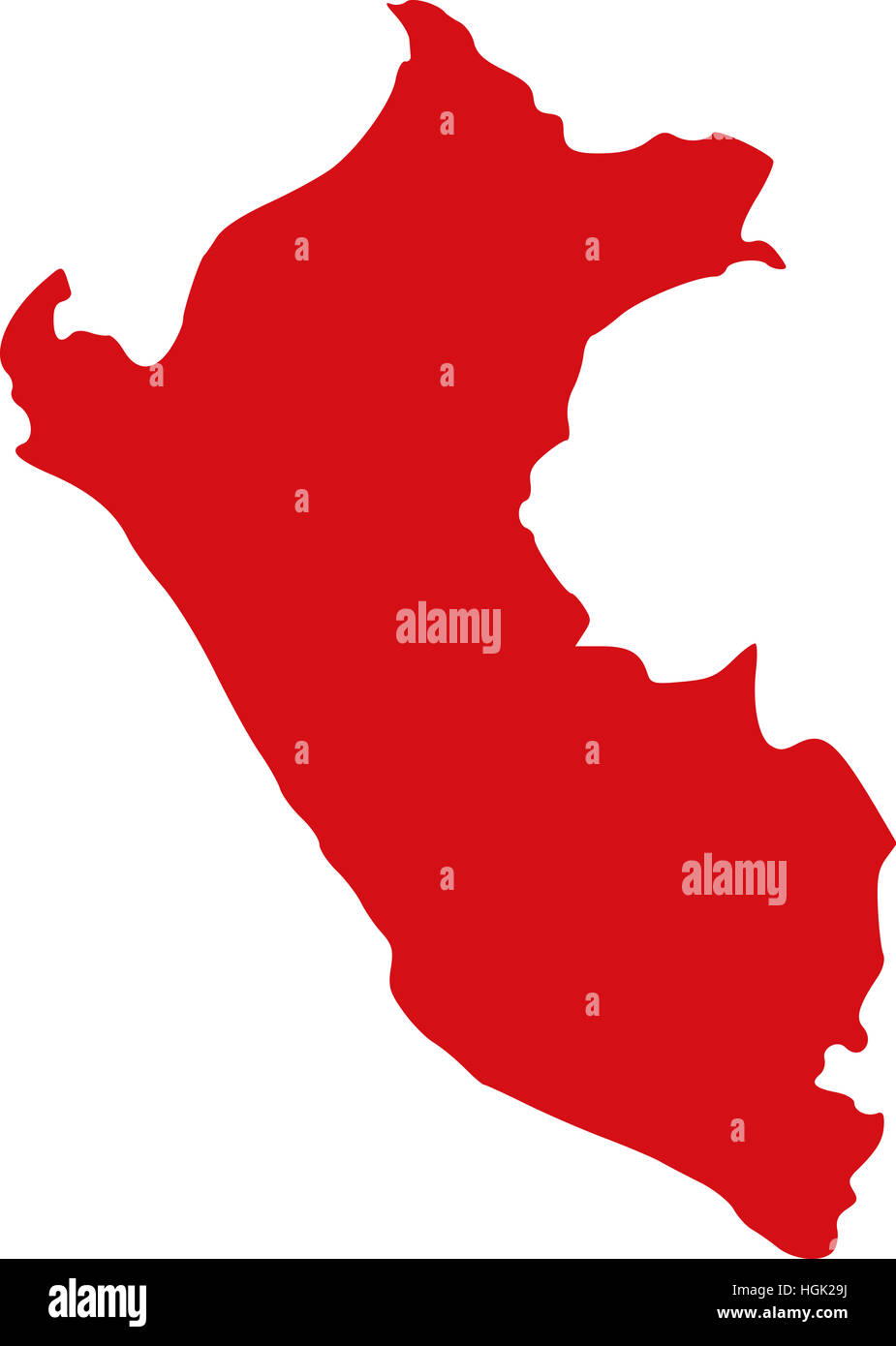 Peru map hi-res stock photography and images - Alamy