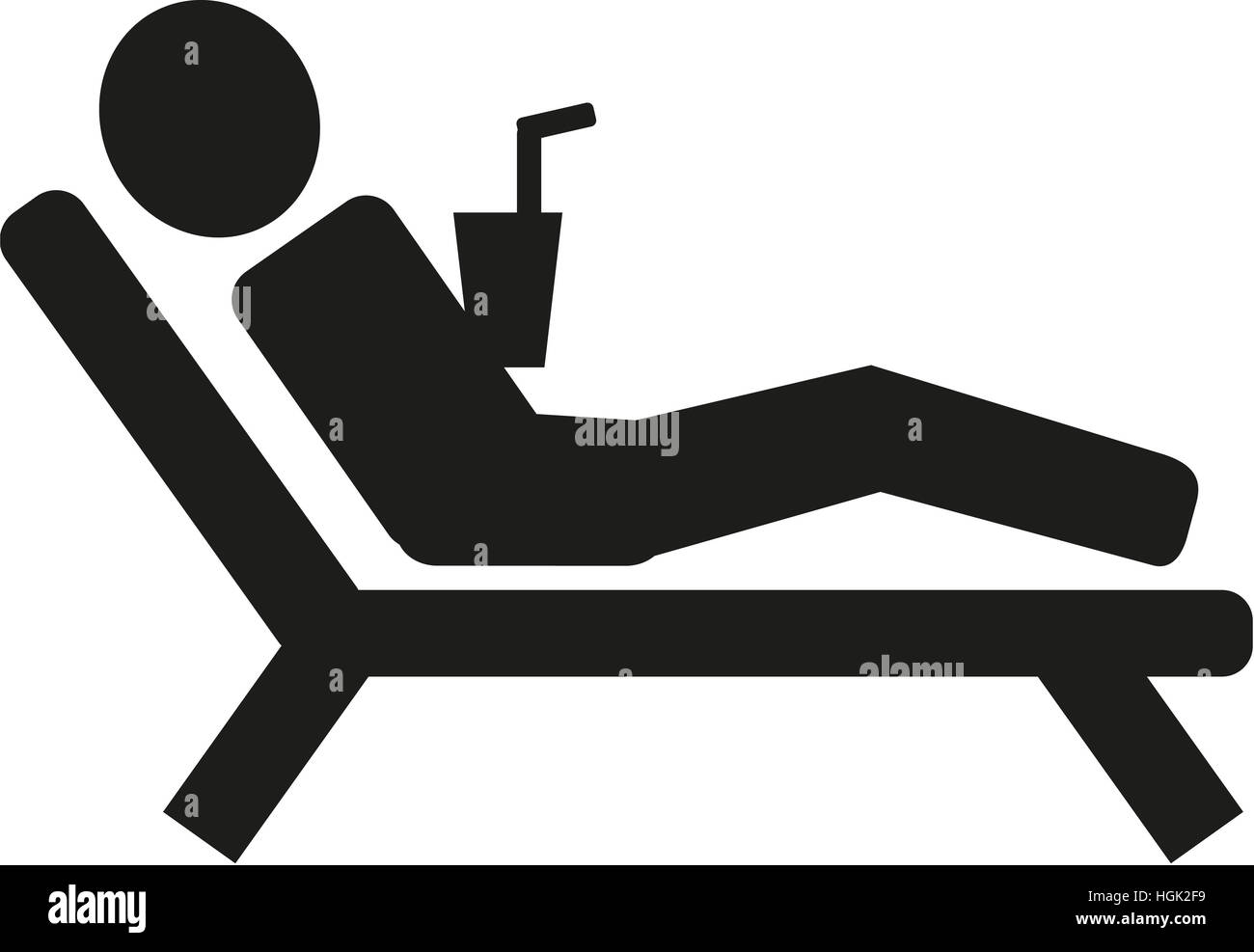 Man on the sand Cut Out Stock Images & Pictures - Alamy