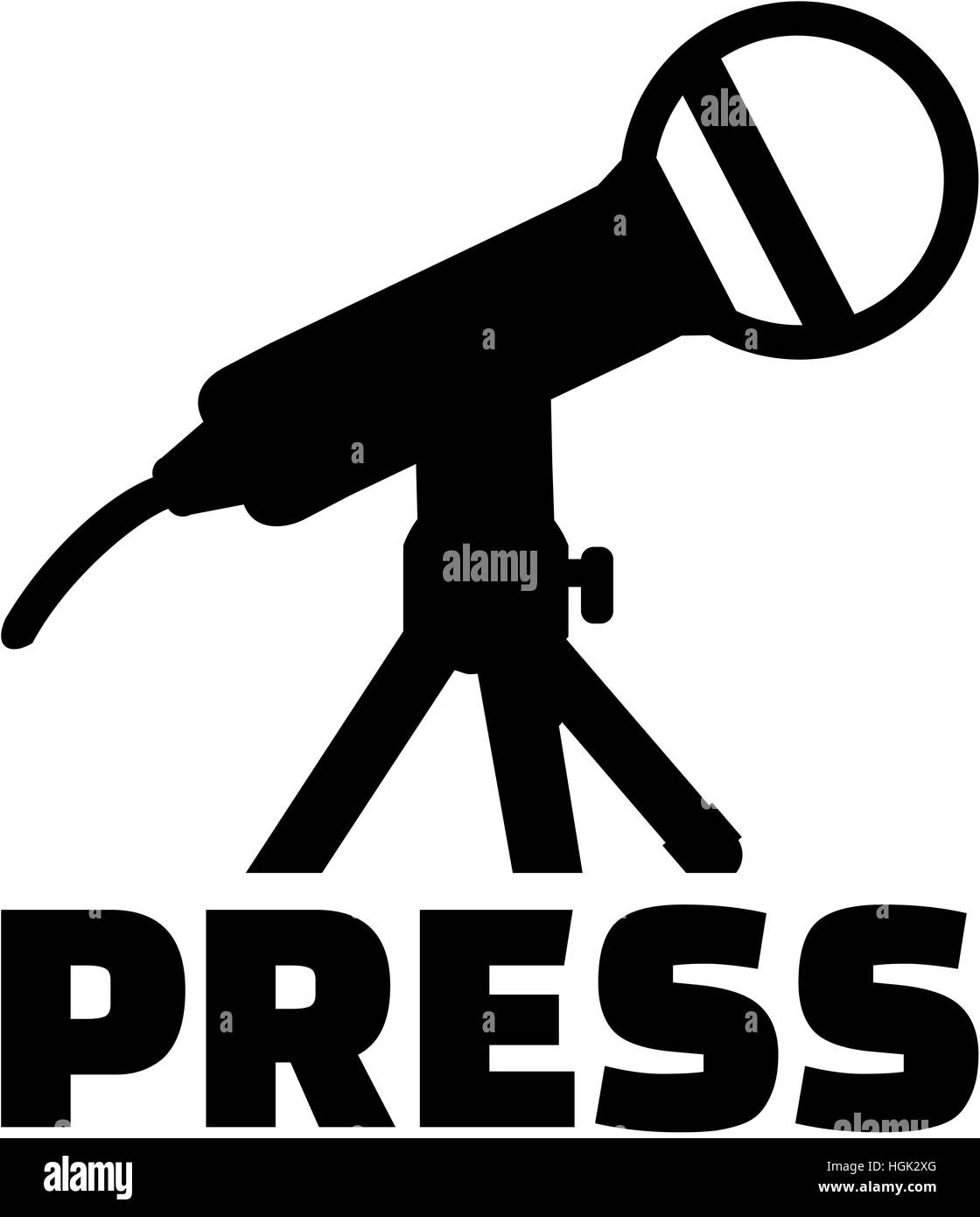 Tv press Black and White Stock Photos & Images - Alamy