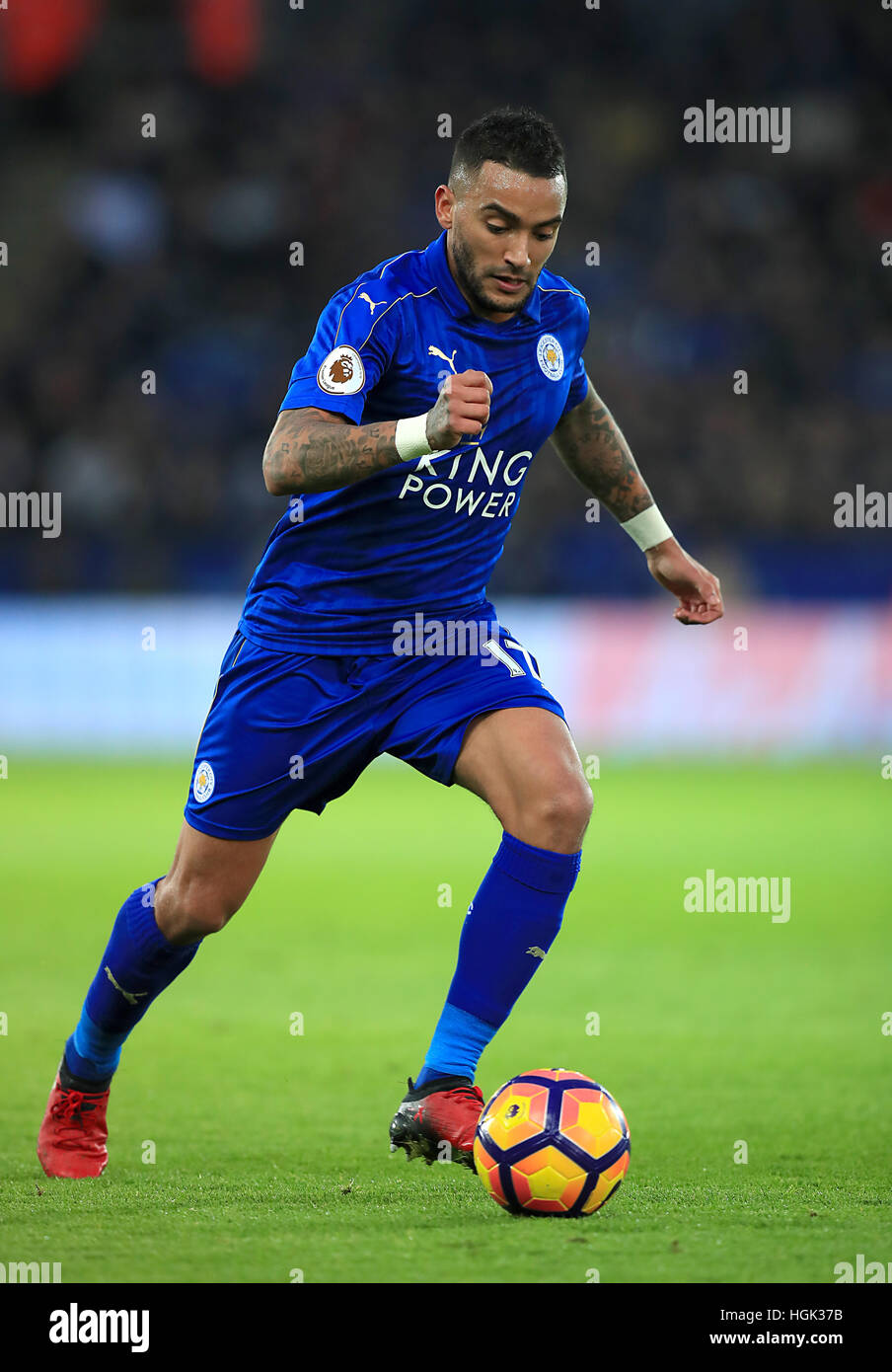 Danny Simpson, Leicester City Stock Photo - Alamy