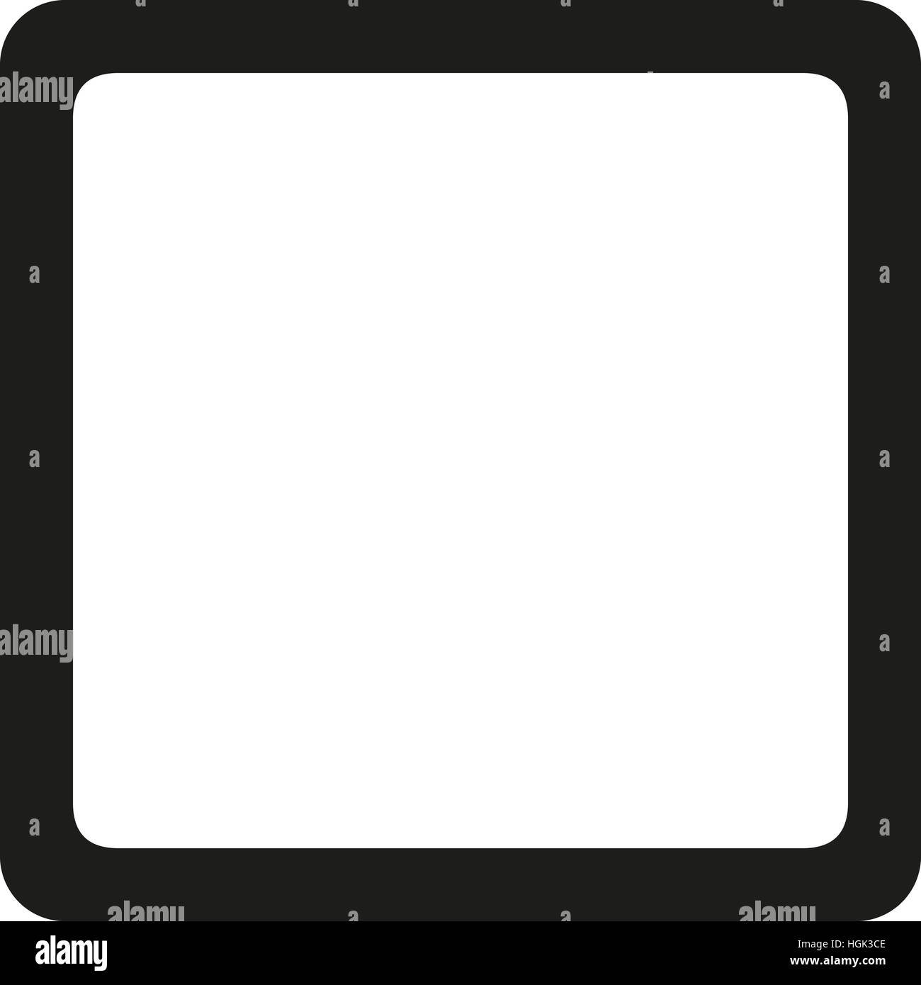 Square Outline Shape High Resolution Stock Photography and Images - Alamy