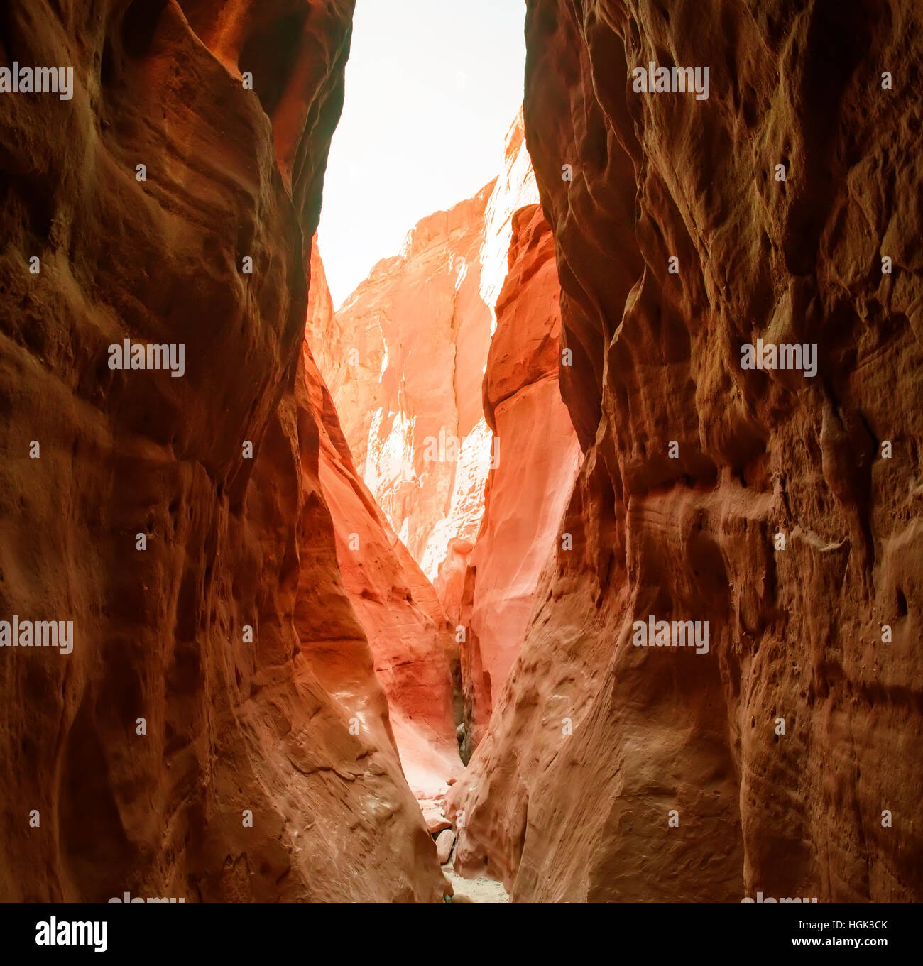 Red Colored Canyon Sinai Peninsula, Egypt Stock Photo - Alamy