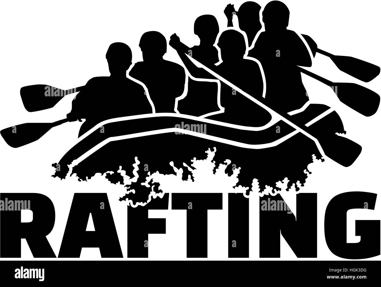 Rafting adventure logo hi-res stock photography and images - Alamy