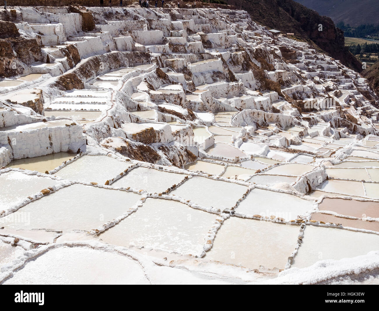 Marasal Salt Mine at Maras, Sacred Valley, Peru Stock Photo - Alamy