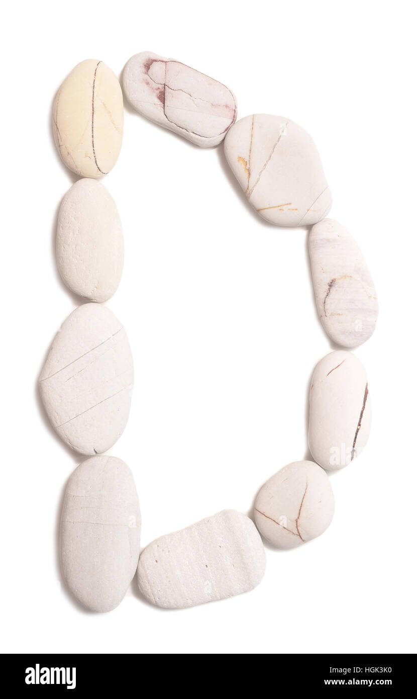 letter isolated on a white background Stock Photo - Alamy